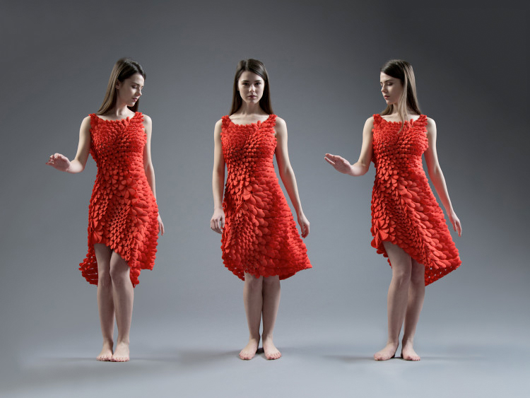 Fully customisable 3D printed garments